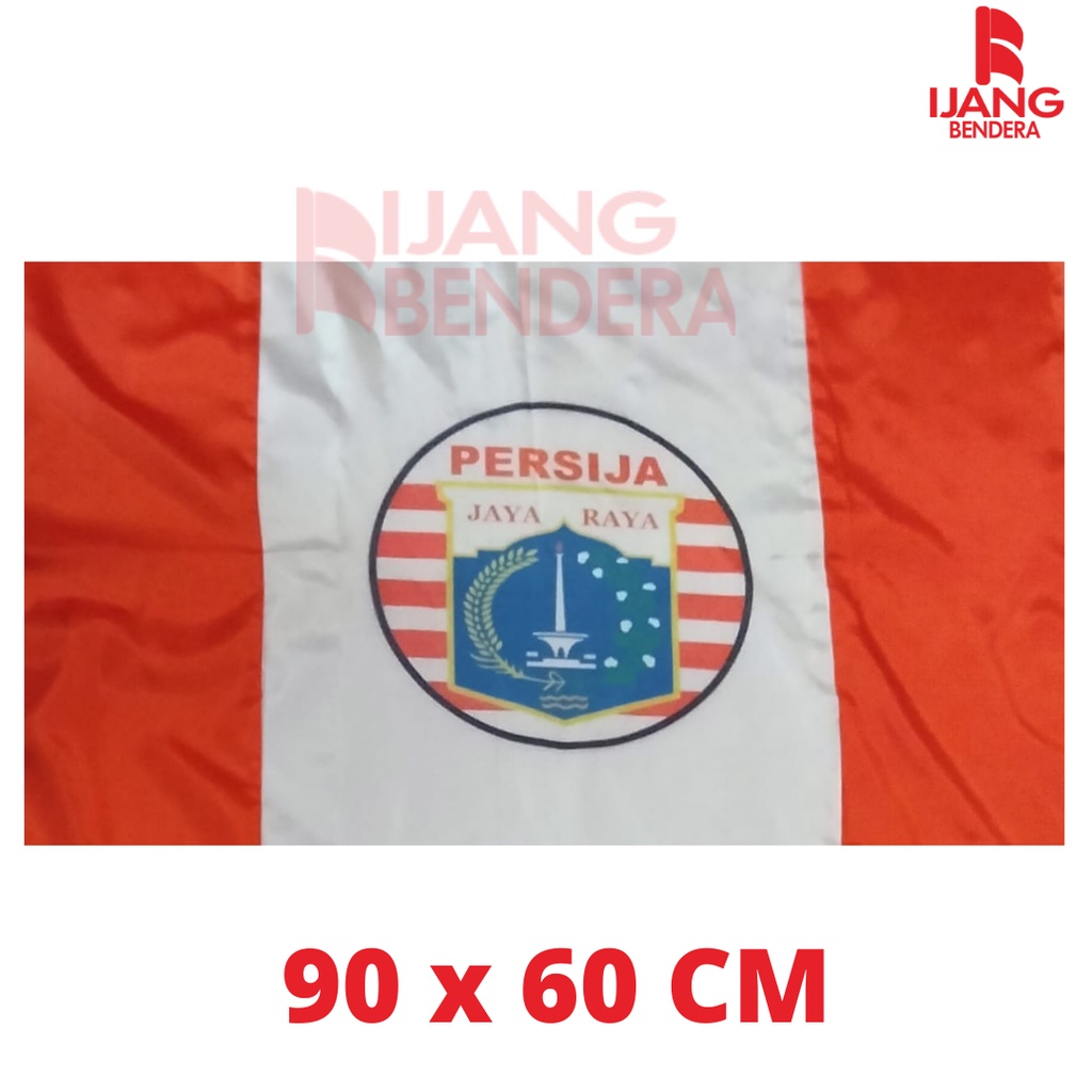 Jual Bendera Klub persija jakarta ukuran 90x60cm | Shopee Indonesia