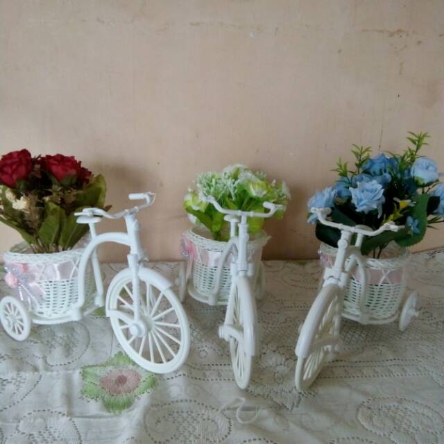 Jual Vas Bunga Sepeda Ban Besar Cantik Shopee Indonesia