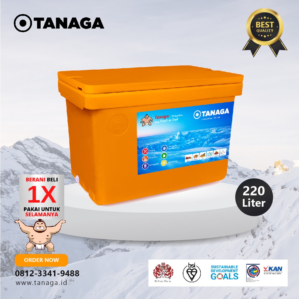 Jual TANAGA Cool Box Cooler Box es ikan ice box cooler kotak container ...