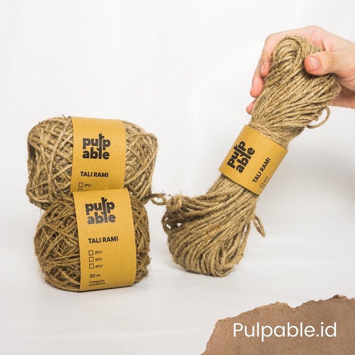 Jual Tali rami / tali goni / hemp rope | Shopee Indonesia