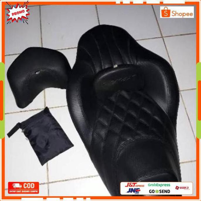 Jual C*O*D Jok costum plus sandaran model retro yamaha Nmax | Shopee ...