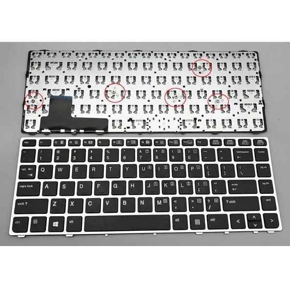 Jual Keyboard HP Elitebook Folio 9470 9480 9470m 9480m Tanpa Backlight ...