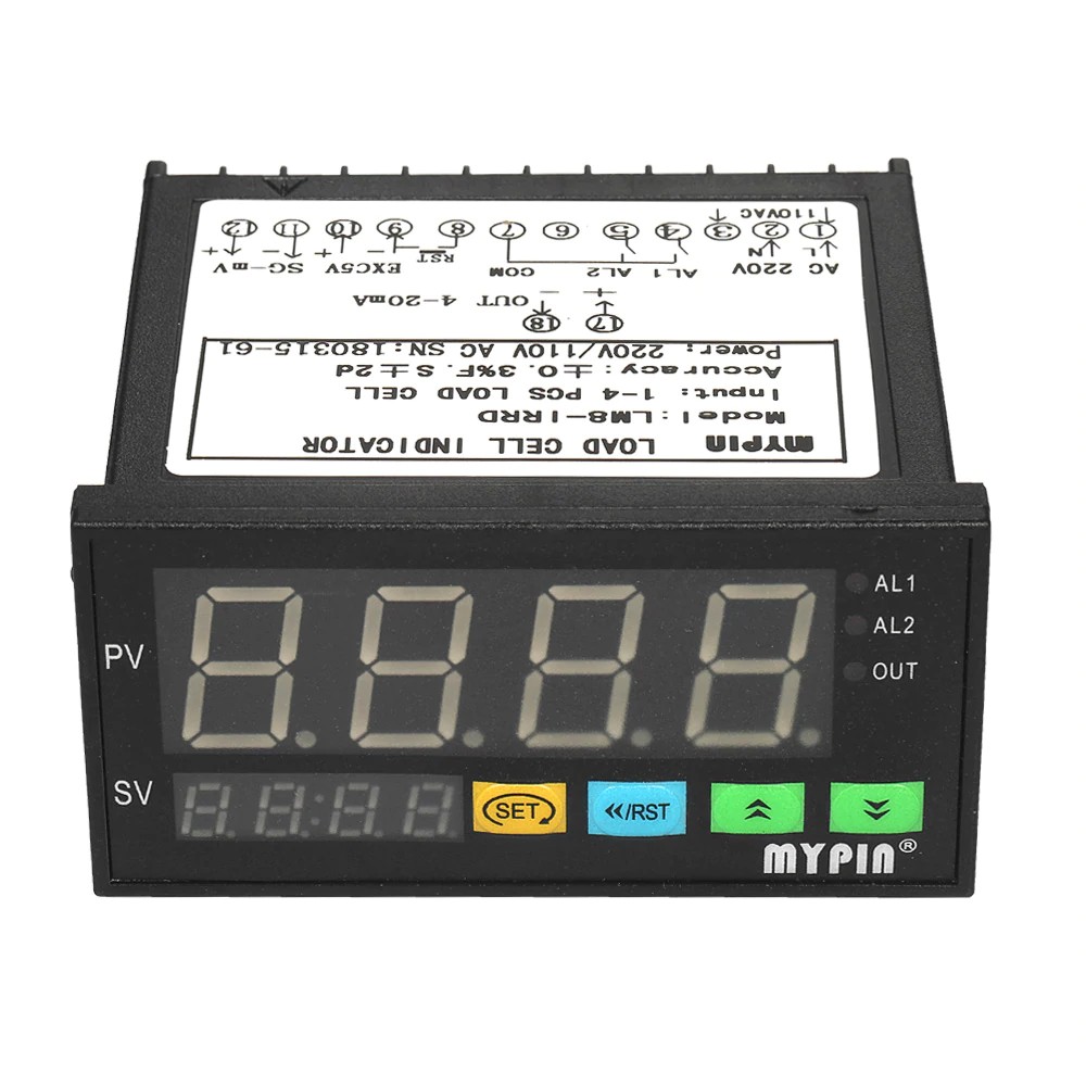 Jual IMPORT Digital LED Display Weighing Controller Meter Load-cells Indicator 1-4 Load Cells ...