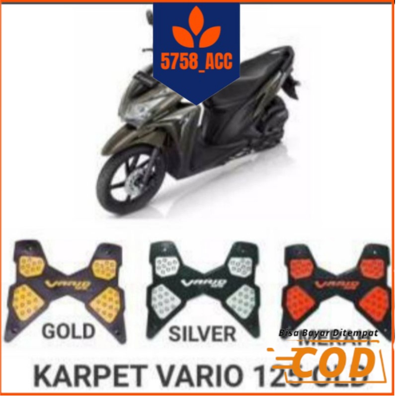 Jual Bordes Karpet Pijakan Alas kaki Vario 125 Fi Old | Shopee Indonesia