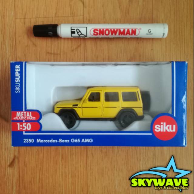 Jual Diecast SIKU 2305 - MERCEDES-AMG G65 Yellow | Shopee Indonesia
