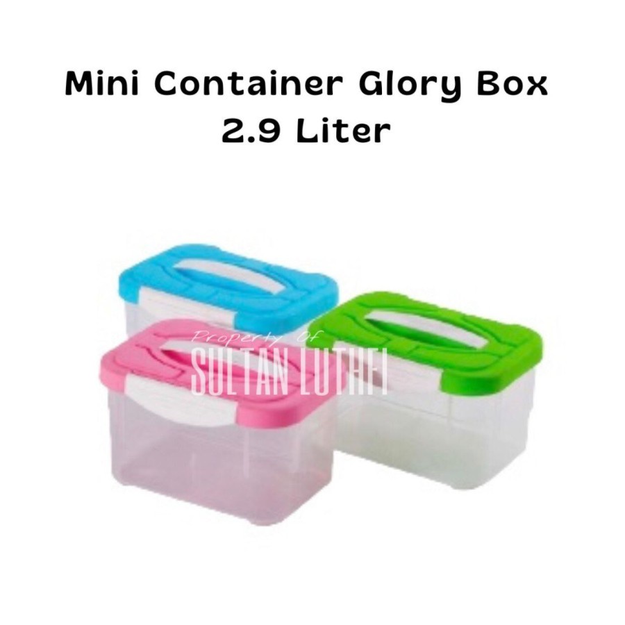 Jual Mini Container Glory Box 2.9 Liter | Shopee Indonesia