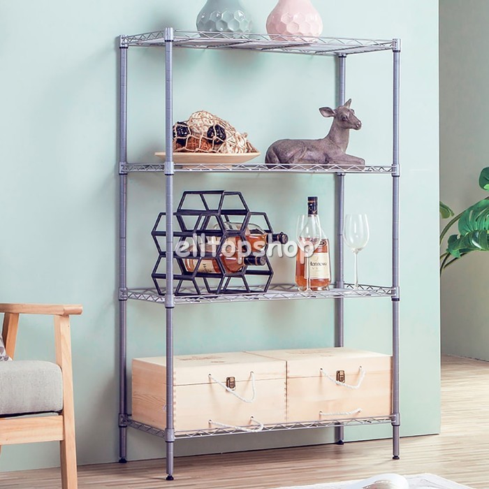 Jual RAK BESI KRISBOW 4 TINGKAT / 4 SUSUN SERBAGUNA | Shopee Indonesia