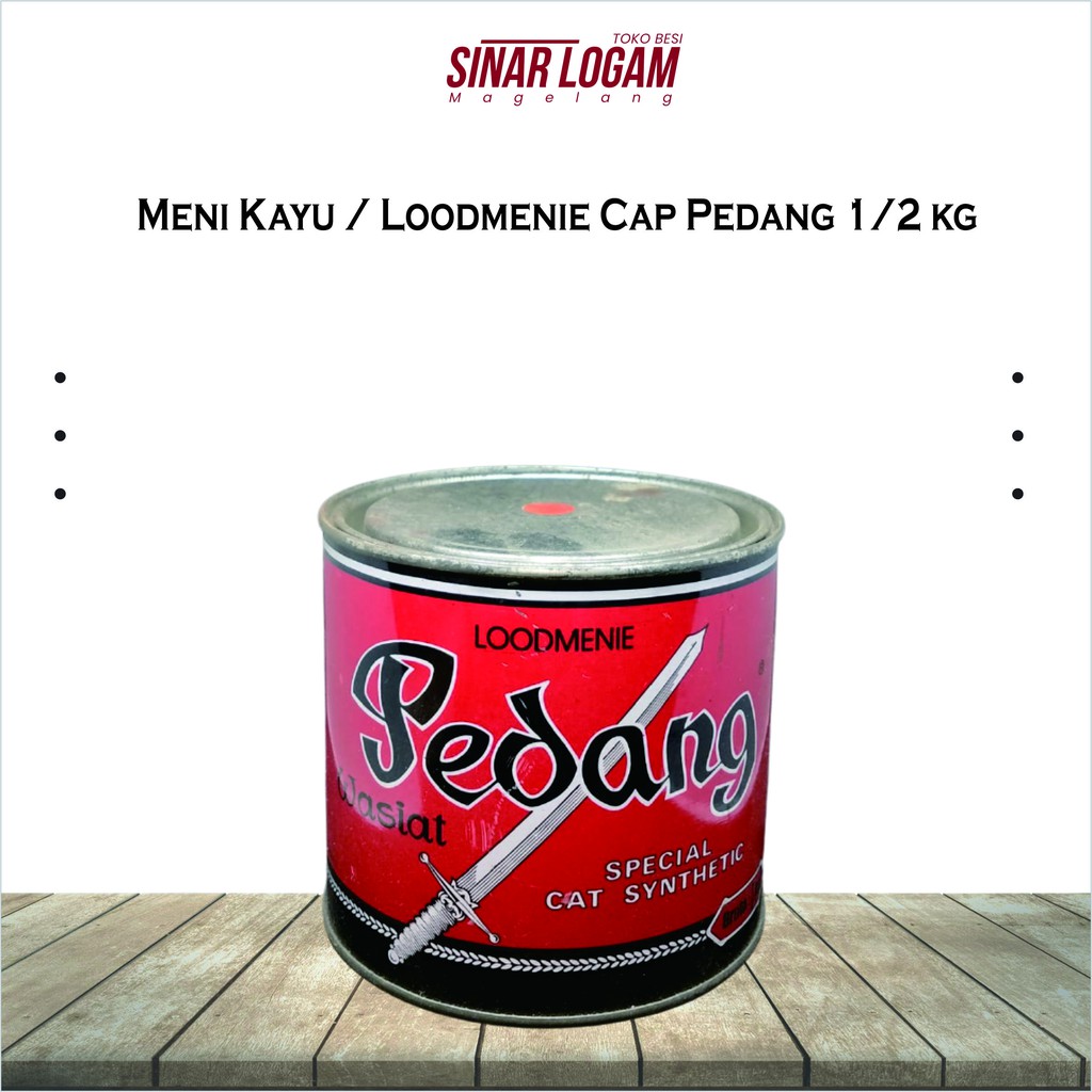 Jual MENI KAYU CAT MENI PEDANG 1/2 KG | Shopee Indonesia