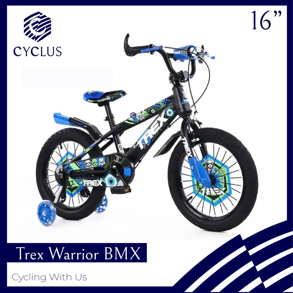 Jual Sepeda Anak BMX Trex Warrior 16 Inch | Shopee Indonesia