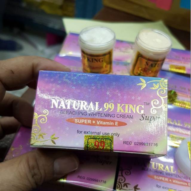 Jual (Lusinan) Cream Natural 99 King super | Shopee Indonesia