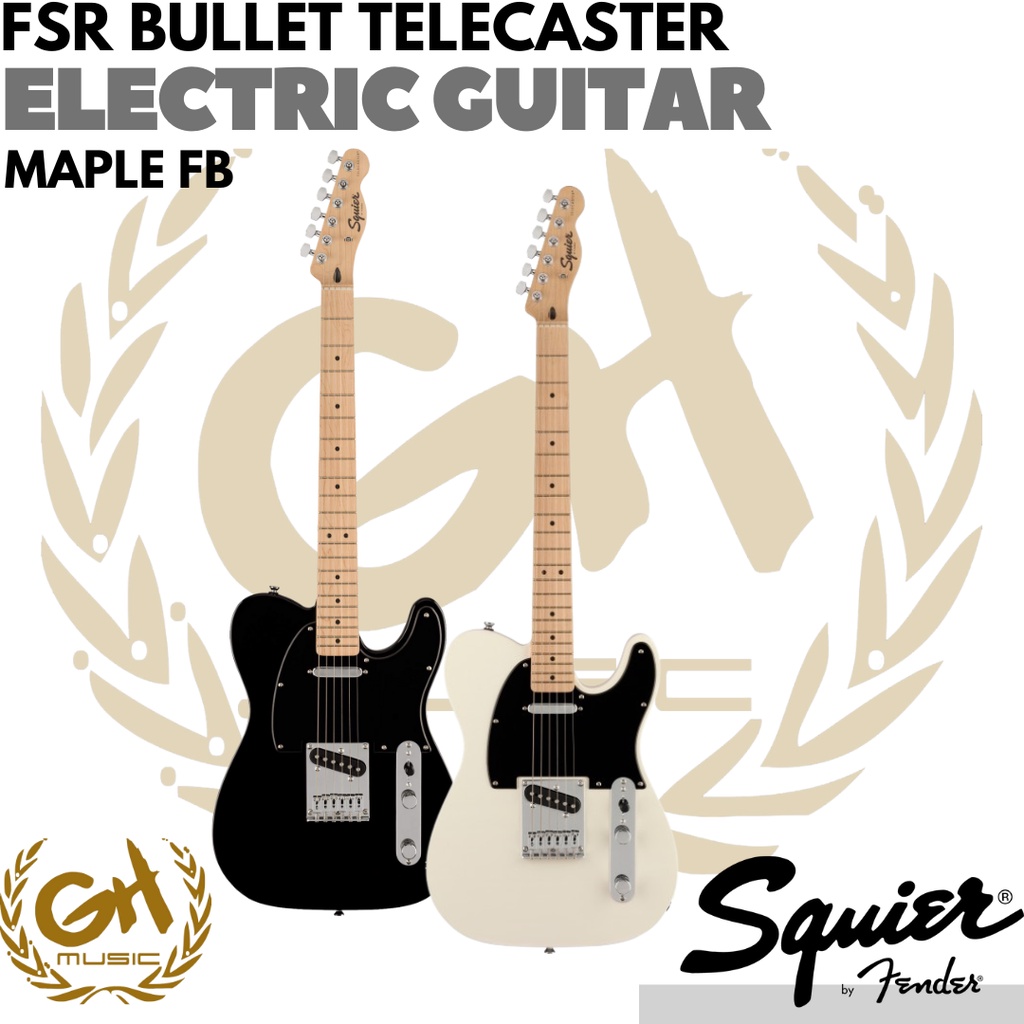 Jual Squier FSR Bullet Telecaster Electric Guitar, Maple FB - GITAR ELEKTRIK | Shopee Indonesia
