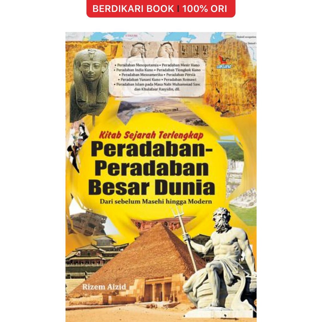 Jual Berdikari - KITAB SEJARAH TERLENGKAP PERADABAN-PERADABAN BESAR DUNIA - Diva Press | Shopee ...