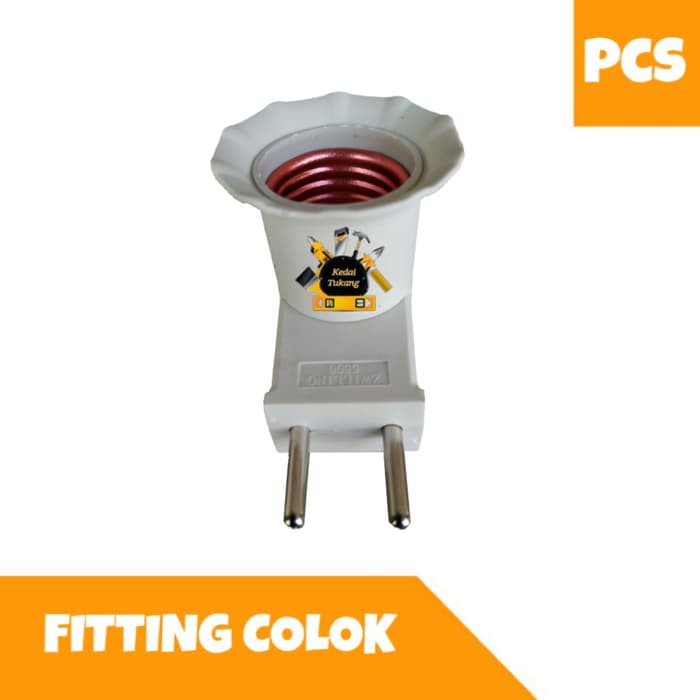 Jual KEDAI TUKANG - Fitting Colok Lampu Tidur Saklar Switch ON OFF ...