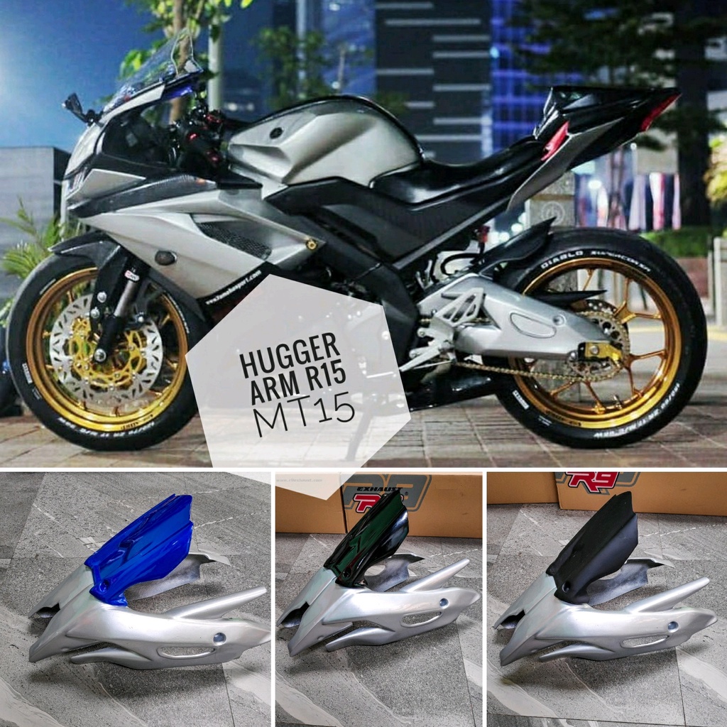 Jual COVER ARM R15 VVA HUGGER ARM R15 V3 MT15 TOPU HUGGER R15 VISOR R15 ...