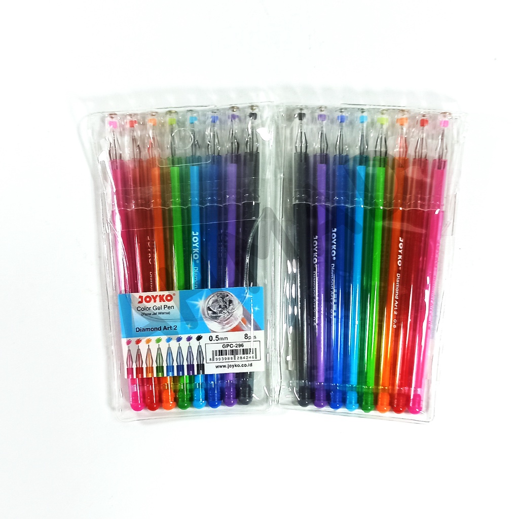 Jual JOYKO Color Gel Pen Warna GPC-296 Diamond Art 2 - SET | Shopee ...