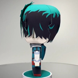 Jual Chibi Izuku Midoriya Deku My Hero Academia Miniature Papercraft ...