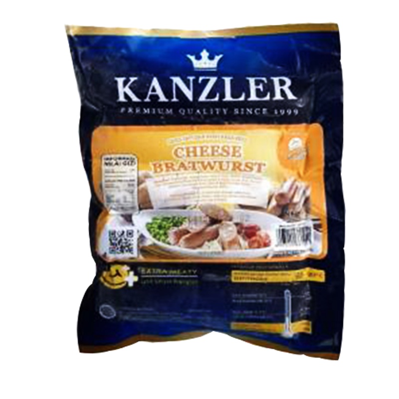 Jual Sosis Kanzler Cheese Bratwurst 360 g | Shopee Indonesia