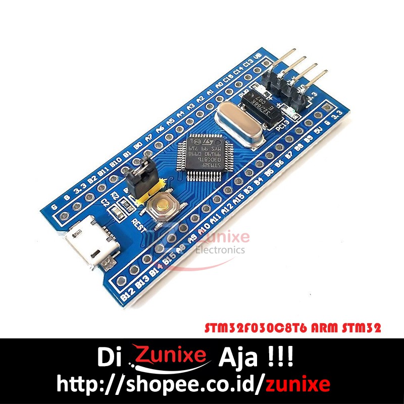 Jual Stm32f030c8t6 Arm Stm32 Minimum System Board Module Shopee Indonesia