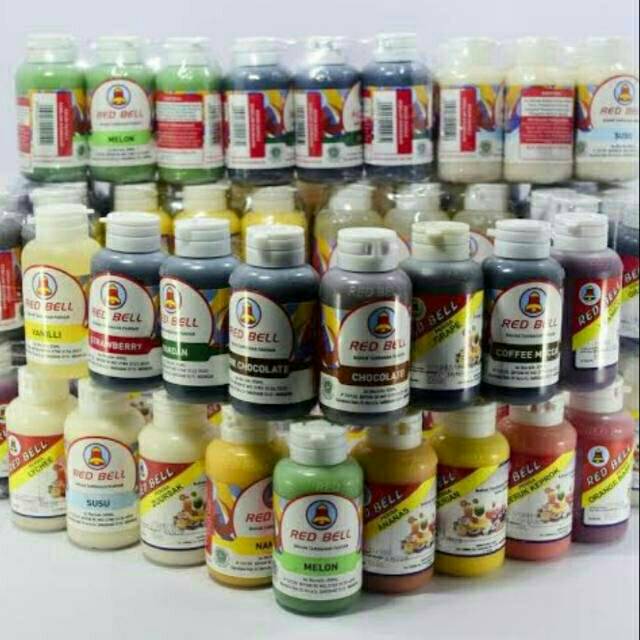 Jual perisa dan pewarna makanan redbel redbell 55 ml | Shopee Indonesia