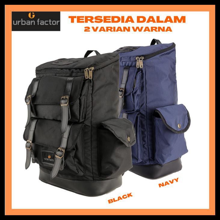 Jual TAS RANSEL PUNGGUNG PRIA WANITA LAPTOP URBAN FACTOR BACKPACK ...