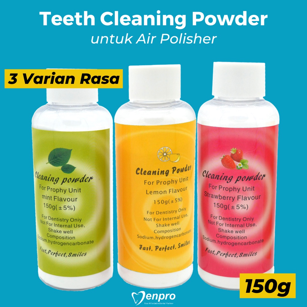 Jual Dental Teeth Cleaning Powder / Prophy Mate / Bubuk Air Polisher ...