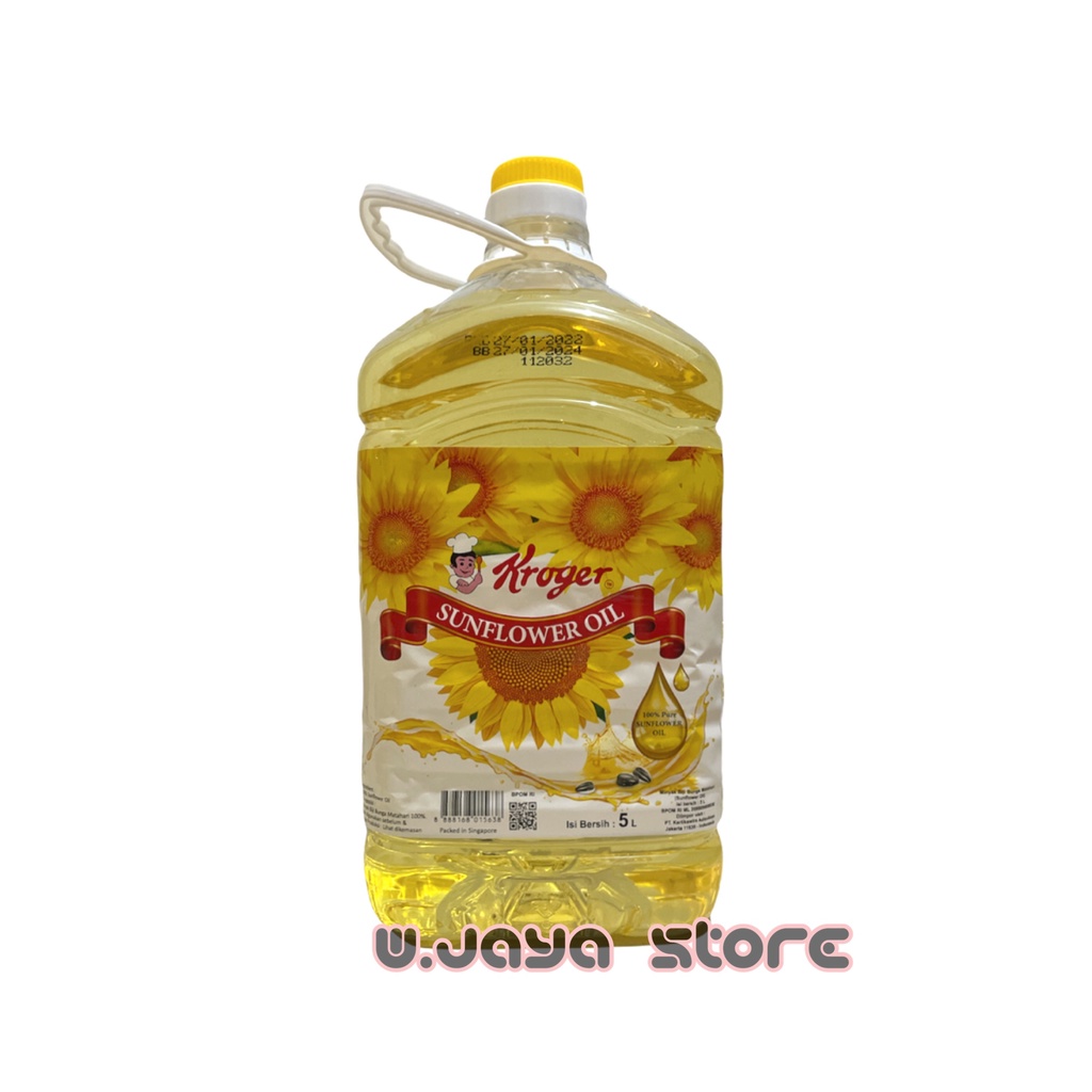 Jual Kroger Sunflower Oil 5 lt / Minyak Bunga Matahari 5 lt | Shopee ...