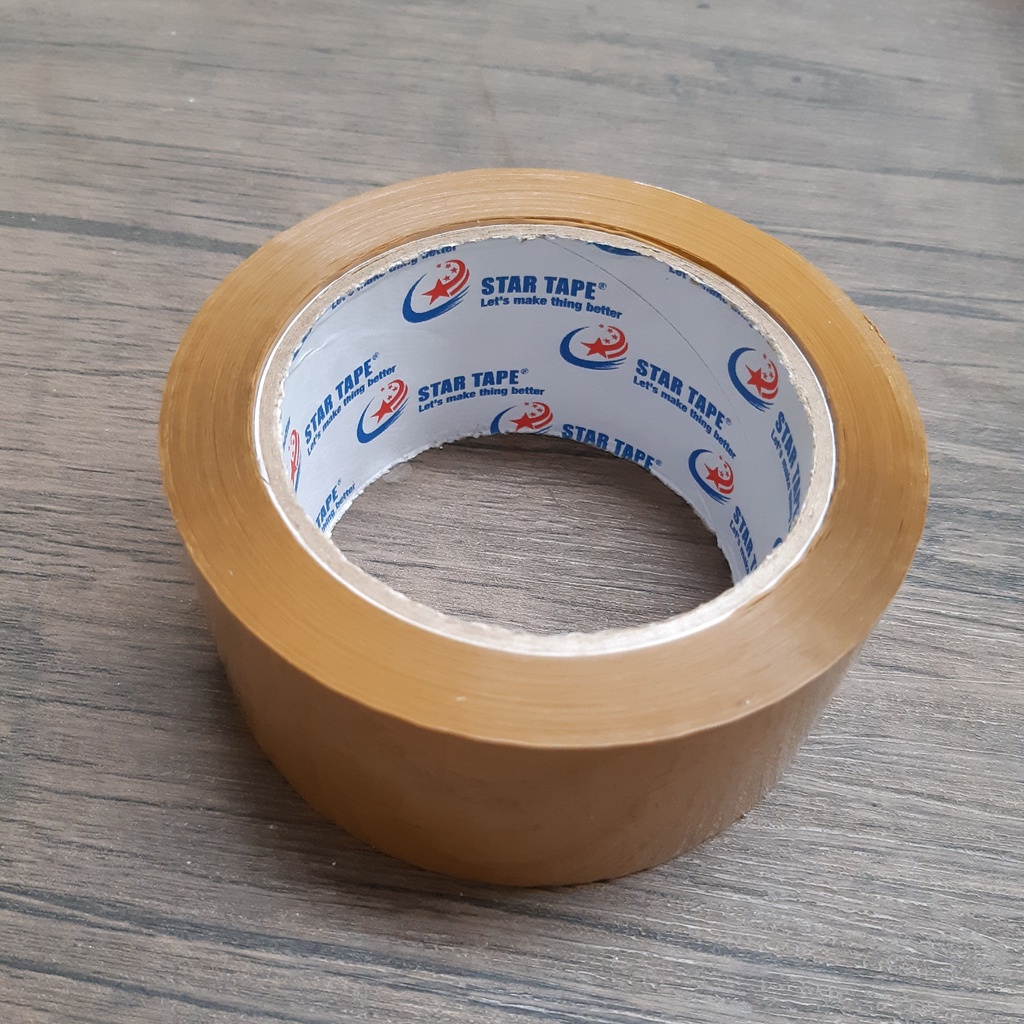 Jual LAKBAN COKLAT BENING 45 - 90 STAR TAPE | Shopee Indonesia