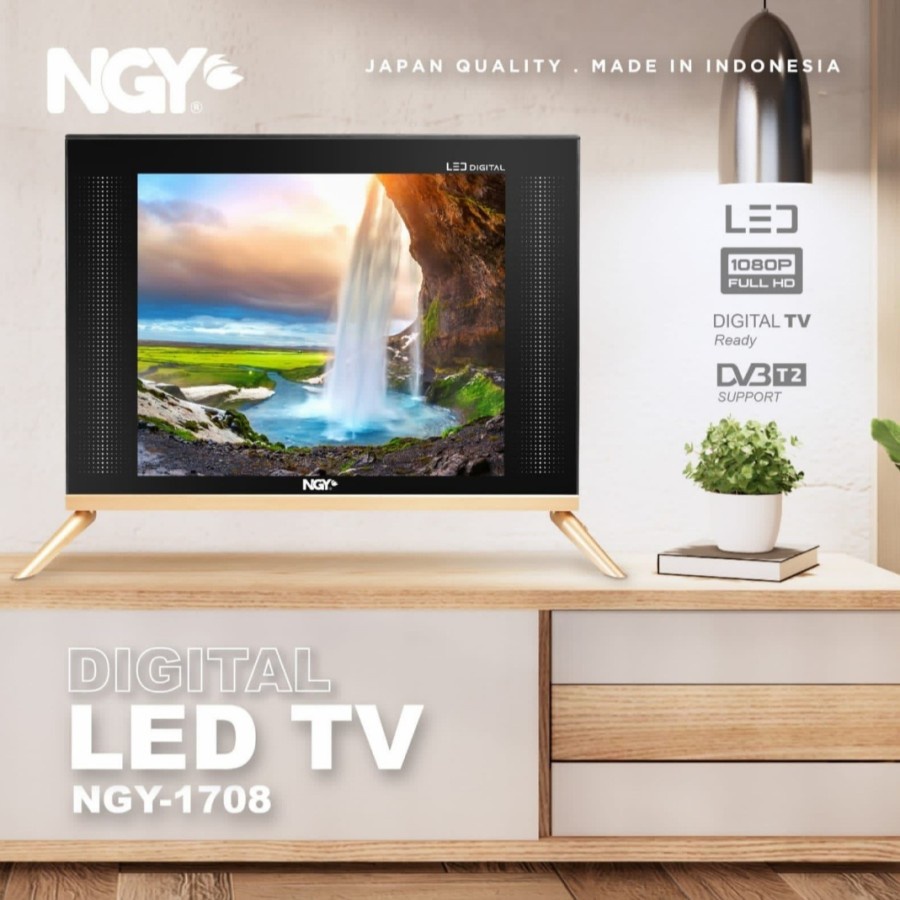 Jual NAGOYA DIGITAL LED TV 17 INCH NGY-1708 DVB T2 | Shopee Indonesia