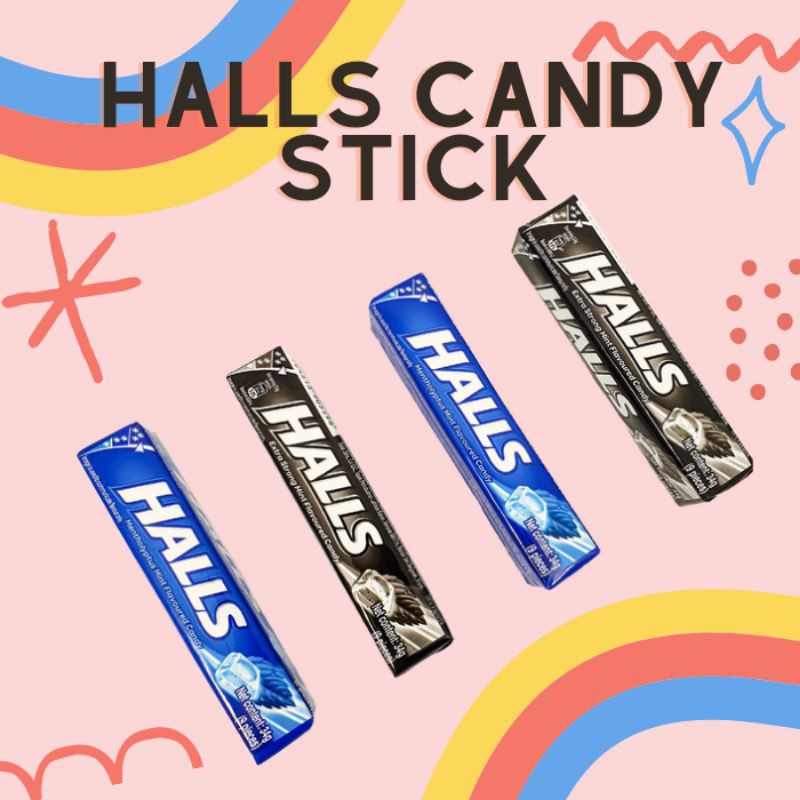Jual HALLS CANDY STICK / PERMEN HALLS STICK | Shopee Indonesia
