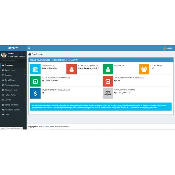 Jual Aplikasi Pembayaran SPP Tabungan Pro Berbasis web dengan PHP dan MySQL | Shopee Indonesia