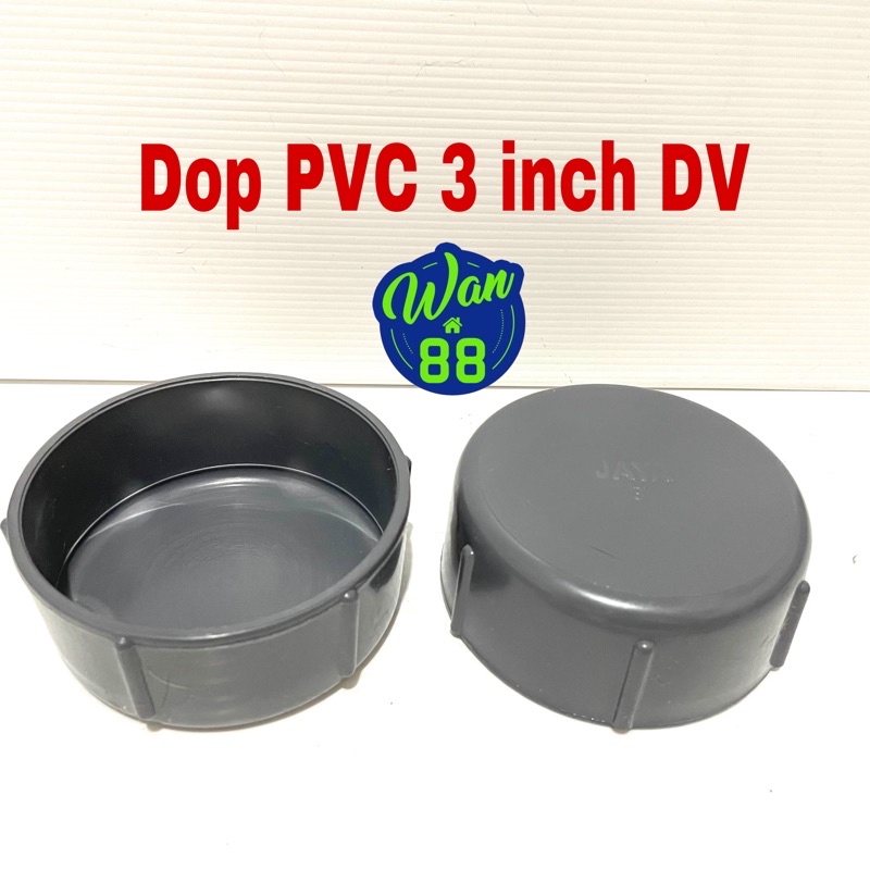 Jual Dop/ tutup pipa PVC Jaya 3" DV polos | Shopee Indonesia