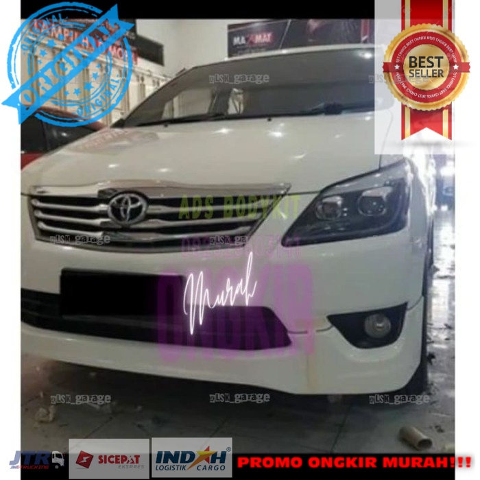 Jual BODYKIT INNOVA LUXURY 2011 2012 2013 BODYKIT BOD KIT BUMPER ...