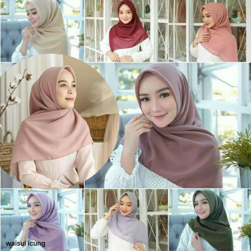 Jual JILBAB ARTIS BELLA SQUARE SEGI EMPAT KERUDUNG BELLA SQUARE HIJAB ...