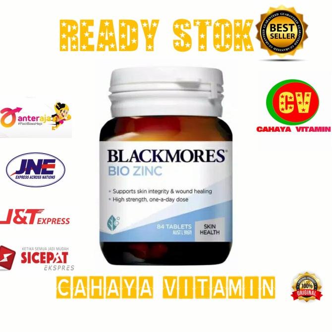 Jual Blackmores Bio Zinc skin health vitamin kesehatan kulit-isi 84 ...