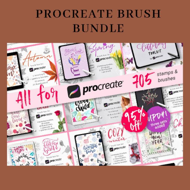 Jual Procreate brush bundle | Shopee Indonesia