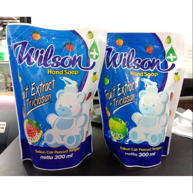 Jual Wilson Hand Soap / Sabun Cair Cuci tangan 300ML ANTI BAKTERI ...