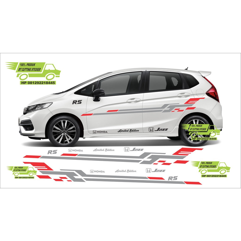 Jual sticker mobil honda jazz stiker mobil honda jazz sticker mobil ...