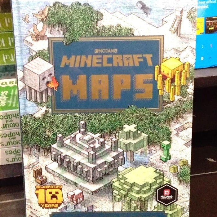 Jual RSPS BUKU MOJANG MINECRAFT MAPS BUKU IMPOR MINECRAFT MAPS | Shopee ...
