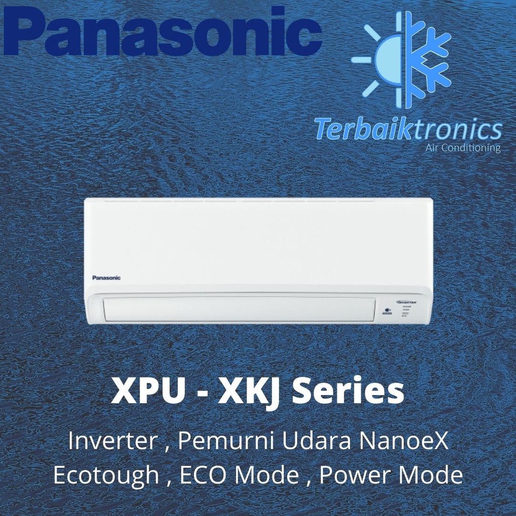 Jual AC Panasonic NanoeX Inverter 1/2 PK XPU5XKJ / XPU 5XKJ | Shopee ...