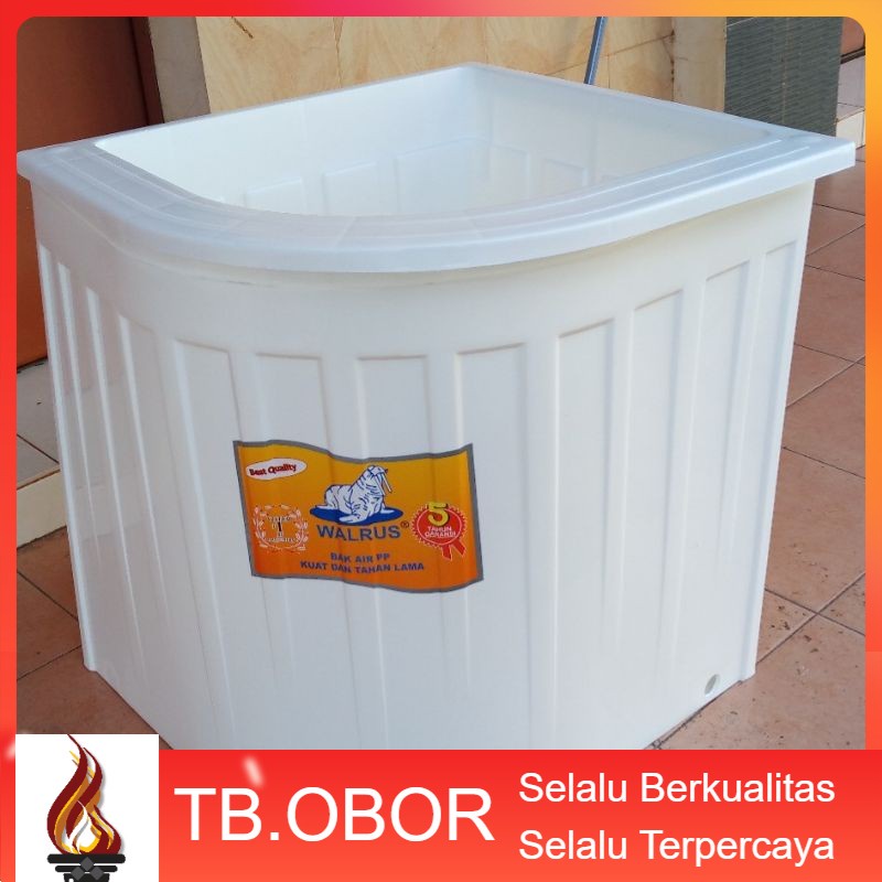 Jual Ember Gentong Bak Air Kamar Mandi Model Sudut PVC Walrus Premium free ongk.jabodetabek ...