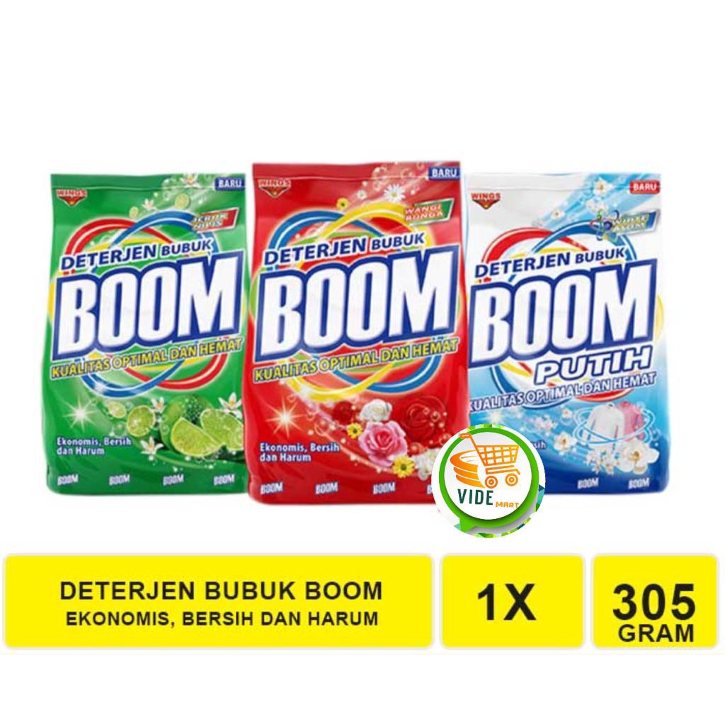 Jual DETERJEN BUBUK BOOM 305G | Shopee Indonesia