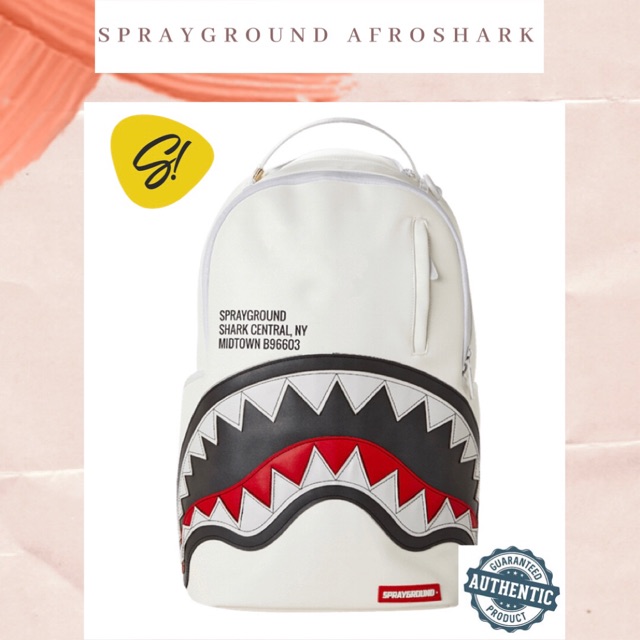 Jual Sprayground Afroshark (Afrojack Collabs) Backpack Authentic ...