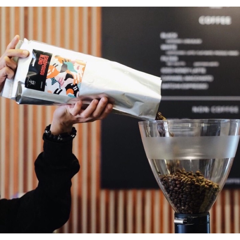 Jual Es Kopi Susu Blend - Espresso Roast Makmur Jaya Coffee Roasters ...