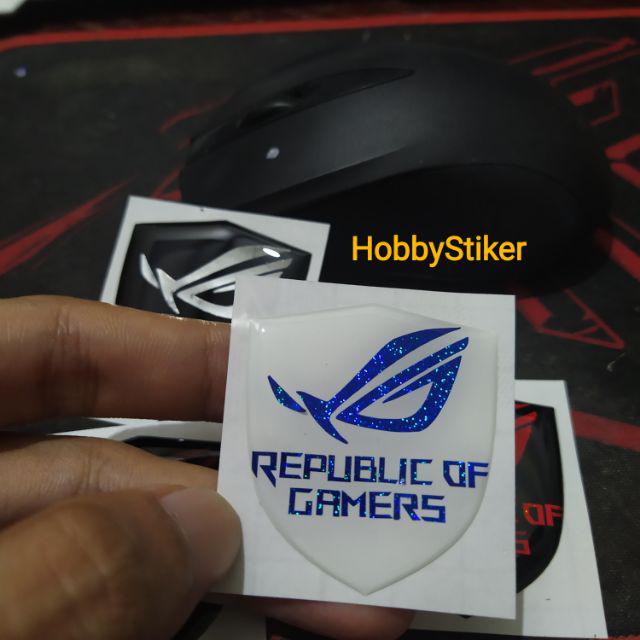 Jual Stiker emblem asus ROG republic of gamer limited | Shopee Indonesia