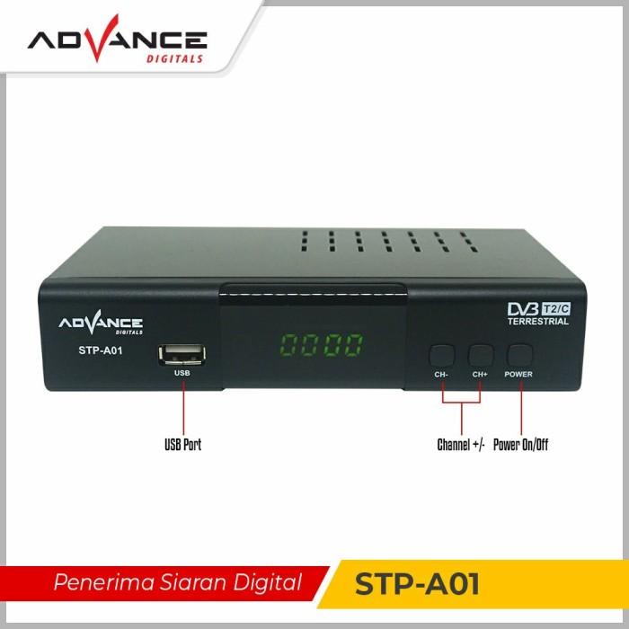 Jual ADVANCE Set Top Box TV Penerima Siaran Digital Receiver Full HD ...
