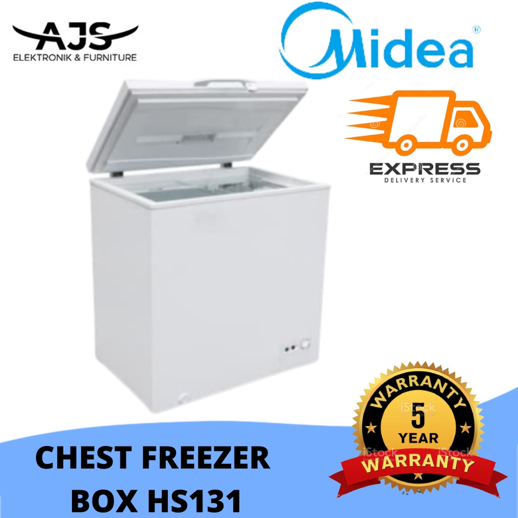 Jual Midea Chest Freezer 100L HS-131CN K / HS 131 CNK | Shopee Indonesia
