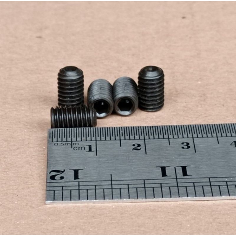 Jual BAUT L TANAM M6X10 BAJA HITAM / BAUT L TANAM M6 X 10 HITAM SOCKET ...