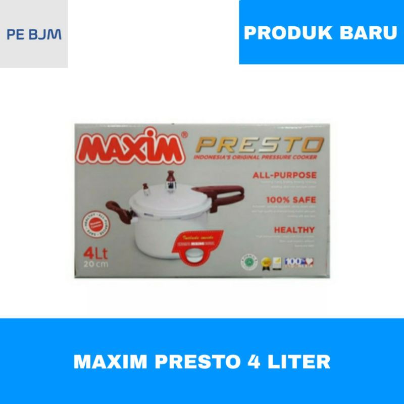 Jual MAXIM PRESTO 4 LITER | Shopee Indonesia