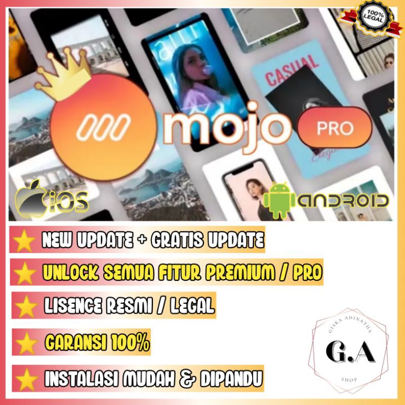 Jual Mojo Premium PRO iOS & Android | Shopee Indonesia