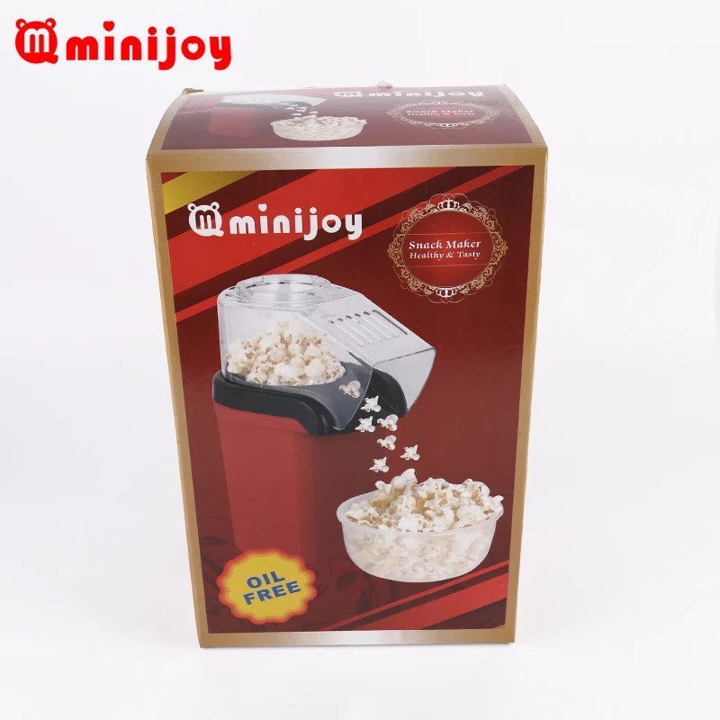 Jual Mesin Popcorn Maker minijoy Oil Free tanpa Minyak 3 menit siap | Shopee Indonesia